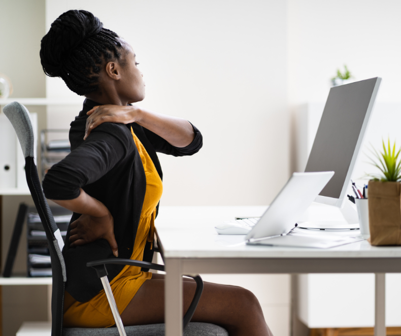 Best Posture for Sitting at a Desk All Day | FlexiSpot