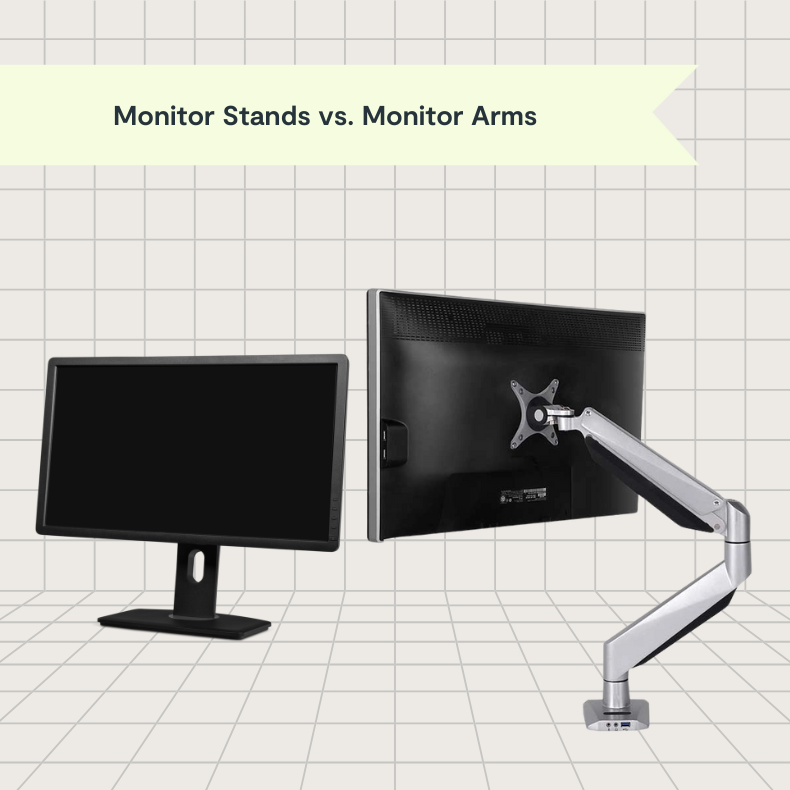Monitor Arms Vs. Monitor Stands - Which One Do You Need? | FlexiSpot