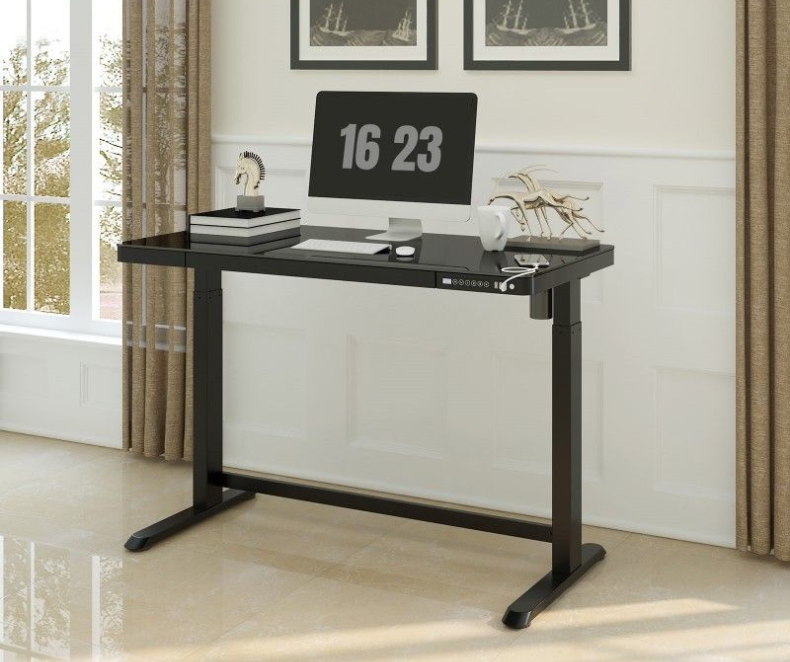 The Elegance of Tempered Glass Desks | FlexiSpot